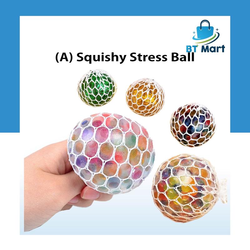Squishy Net Grape Ball Squeeze Relax Stress Relief Fun Toy Vent Balls ...