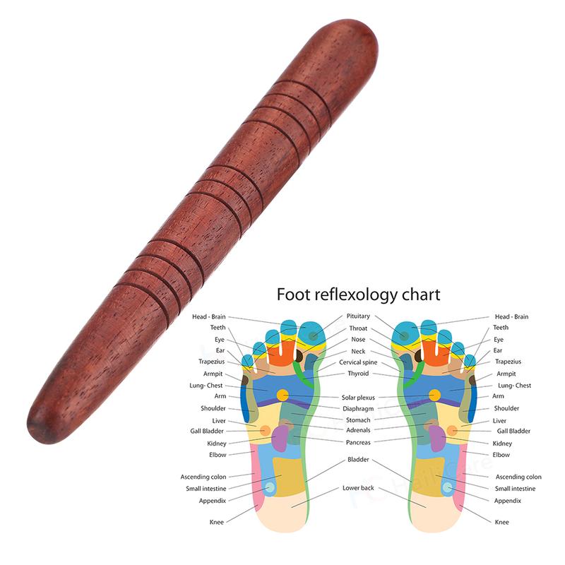 Batang urut kaki kayu Thai, refleksologi, SPA, tukang urut meridian ...