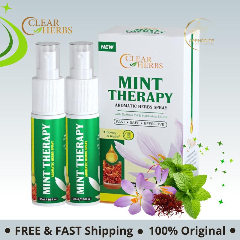 Clear Herbs Mint Therapy Aromatic Herbs Spray Original HQ - TikTok Shop ...
