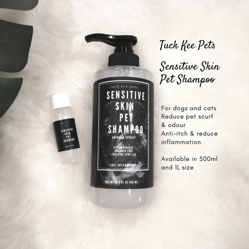 Tuck Kee Pets Sensitive Skin Shampoo 500ML/1000ML - TikTok Shop Singapore