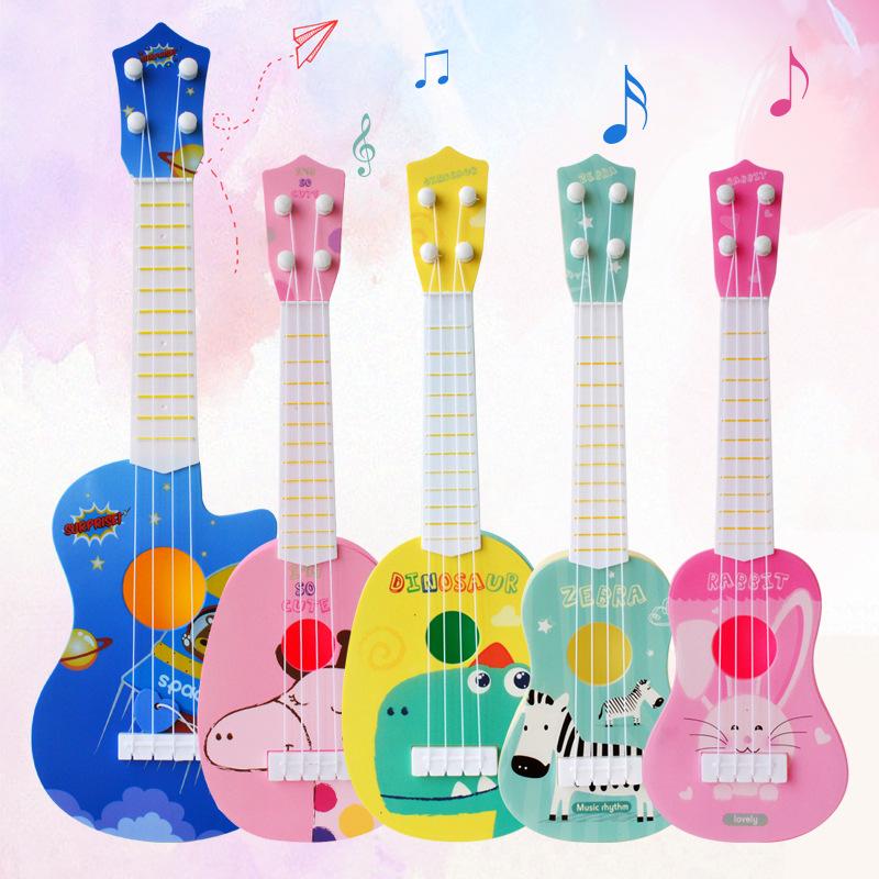Alat muzik ukulele lucu untuk kanak-kanak, gitar Montessori, - TikTok ...