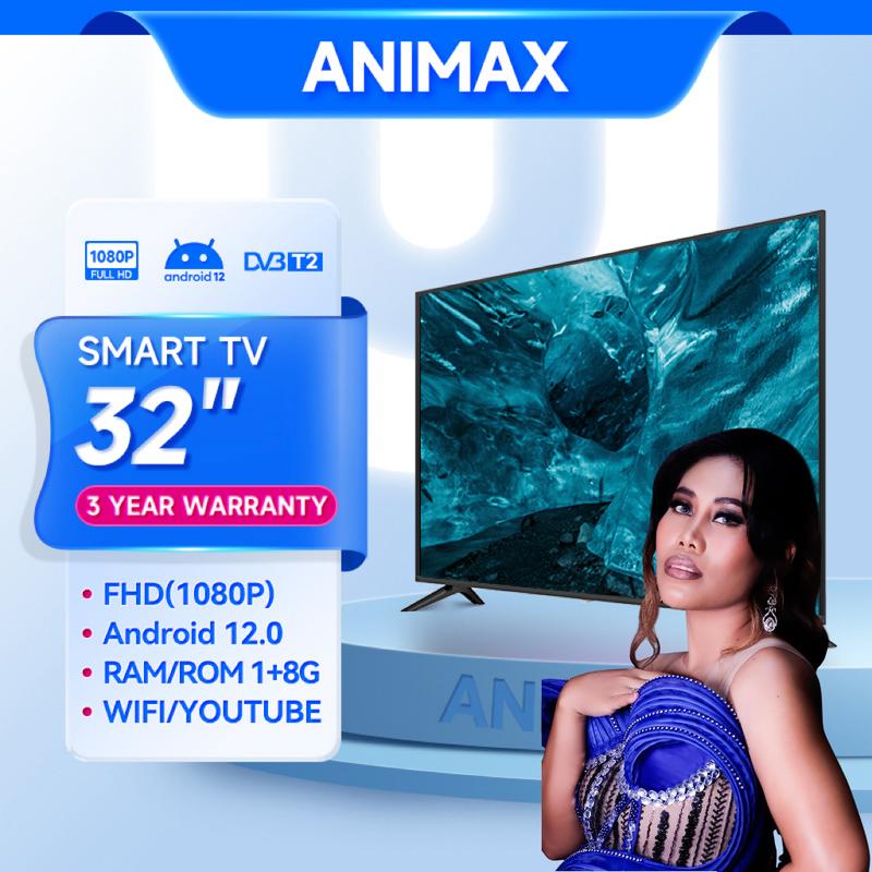 【32 Inch Smart EviMasamba】Animax smart TV 32 inch TV Lcd LED Android 14 ...