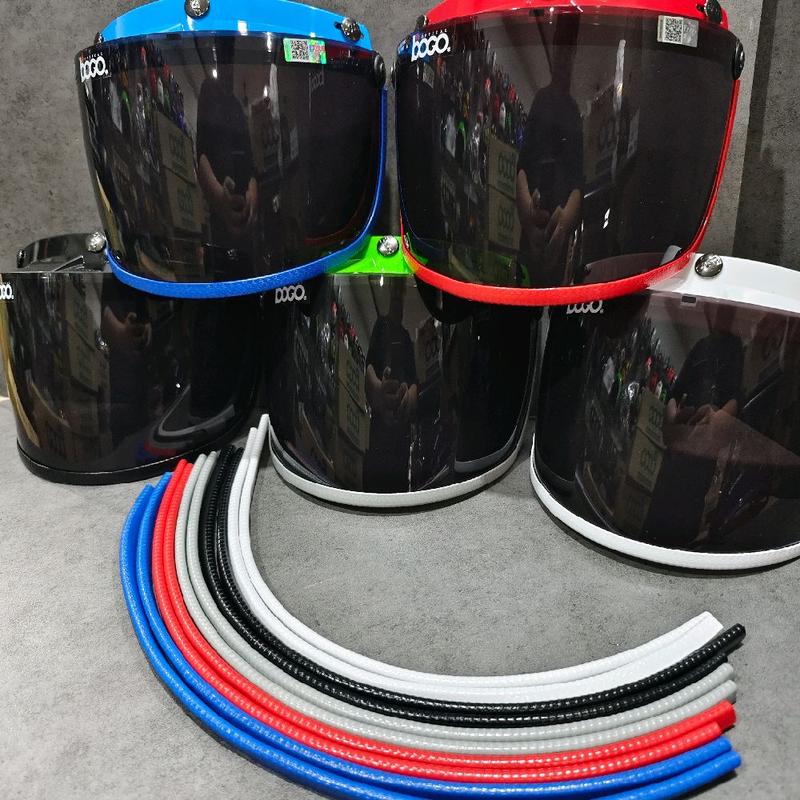 HI-QUALITY GETAH VISOR HELMET VISOR RUBBER Gear Blue - TikTok Shop Malaysia