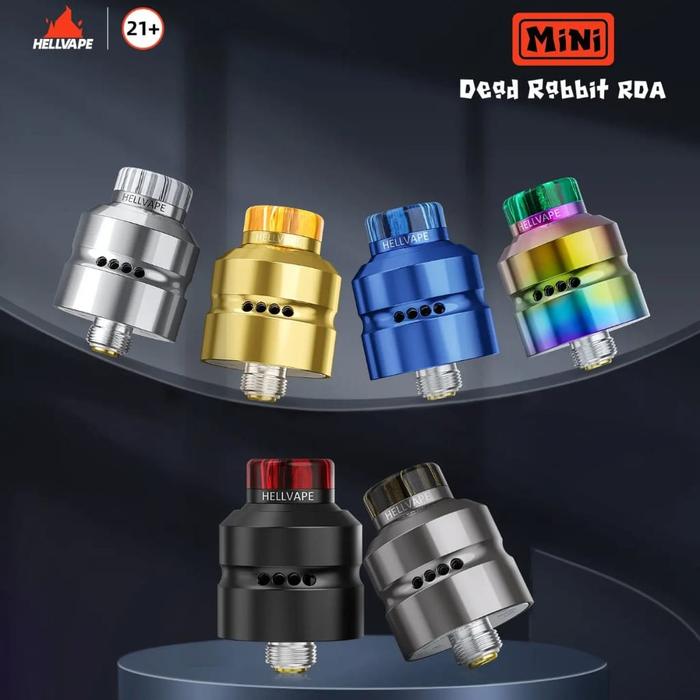 Jual Dead Rabbit RDA Mini 20MM by Hellvape / Dead Rabbit Mini RDA ...