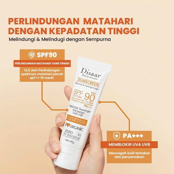 Disaar Sunscreen SPF 90 PA+++ Anti-aging Ultra Light Strong Sun ...