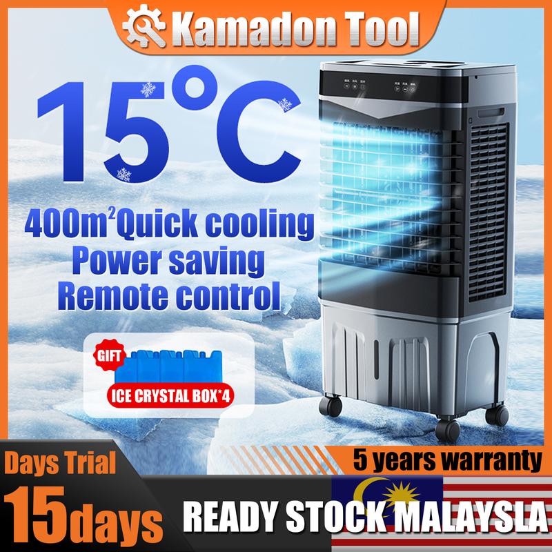 Kipas Penyejuk Penyejuk Udara 40L / 60L Sistem Penyejukan Penyejat ...