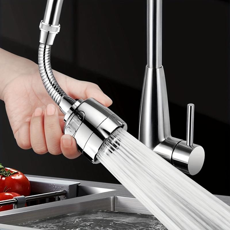 1pc Flexible Faucet Sprayer Attachment, 360° Rotating Kitche - TikTok ...
