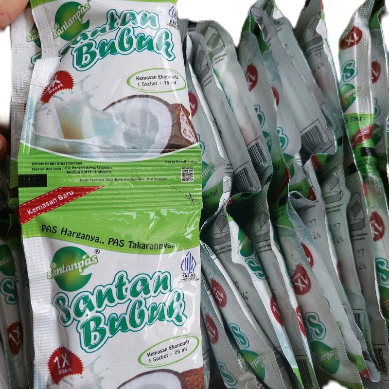 Santan bubuk Santanpas 1 Renteng Isi 10 Sachet - Instan - Shop | Tokopedia