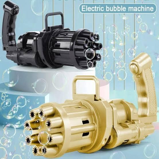 Mainan Gatling Gun Air Bubble Busa Sabun Balon Gelembung Toy - Shop ...