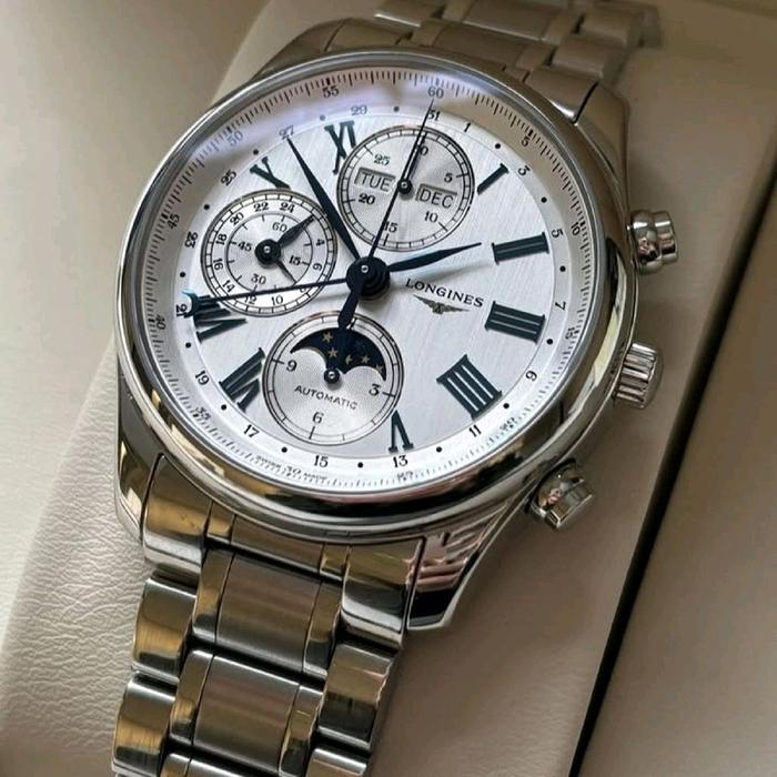 Promo JAM TANGAN MEWAH LUXURY NO.1Longines Master Chronograph 42mm ...