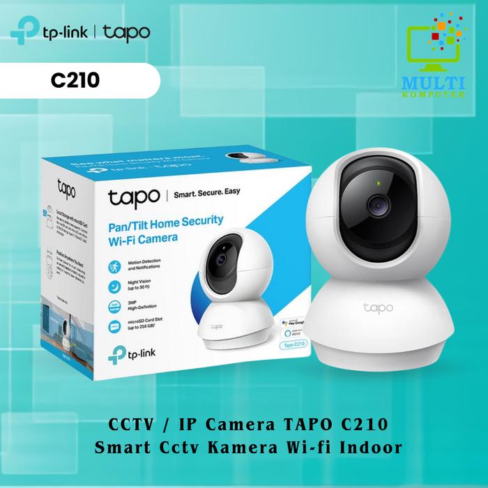 Jual Tapo C210 Pan/Tilt Home Security Wi-Fi Camera - Tp Link C 210 ...