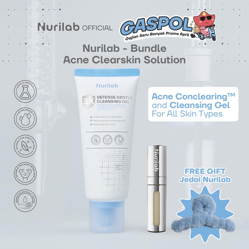 Nurilab - Bundle Acne ClearSkin Solution | Acne Conclearing - Shop | Tokopedia