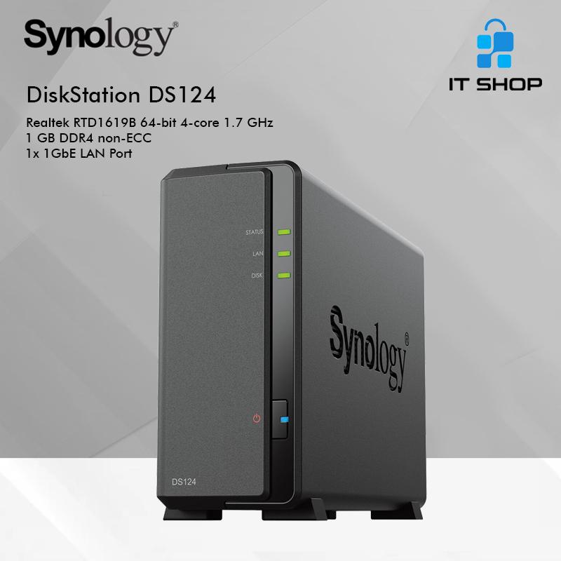 Synology NAS DiskStation DS124 dengan 1 BAY HDD SATA 3.5" - Storage - Shop | Tokopedia
