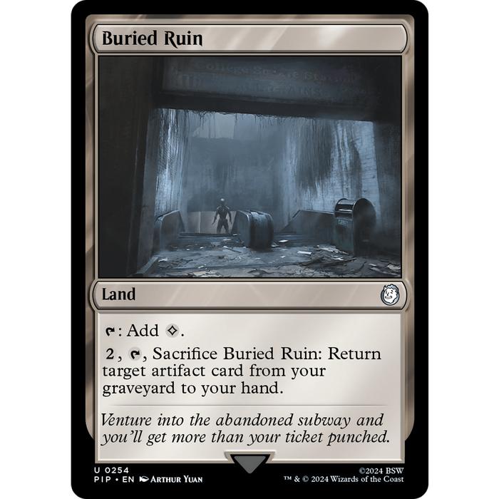 Jual MTG - Buried Ruin (EN) (PIP) (254) - Kota Surabaya - Boardgame ...