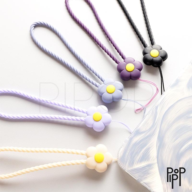 PIPOPCASE Flower Silicone Strap String Tali Gantungan Handphone - Shop ...