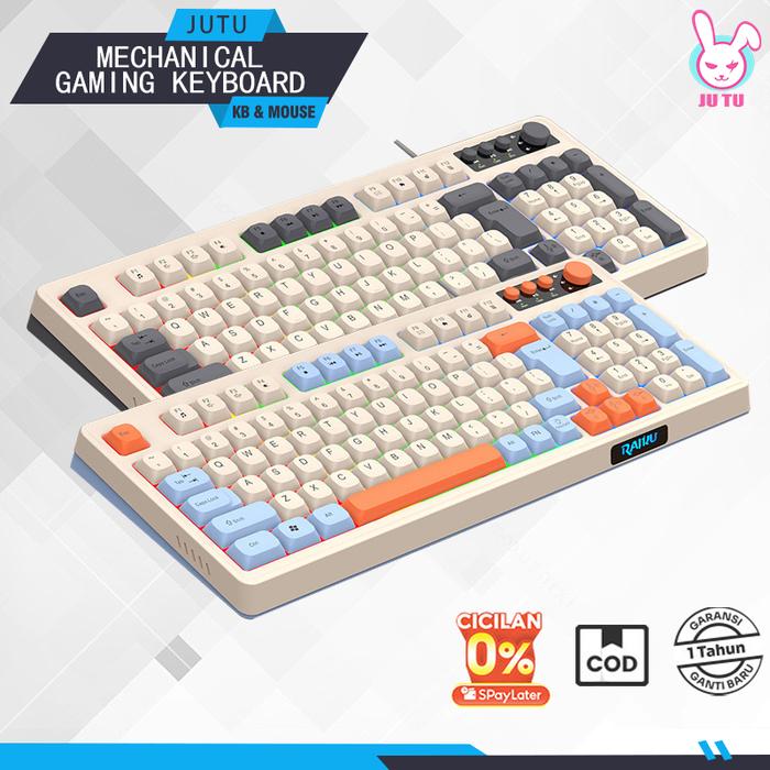 Jual Keyboard Komputer Gaming Mechanical Feeling Keyboard Keyboard ...
