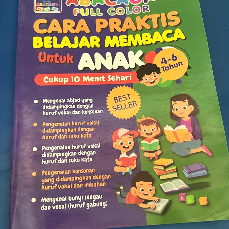 ABACAGA FULL COLOR CARA PRAKTIS BELAJAR MEMBACA UNTUK ANAK - Shop ...