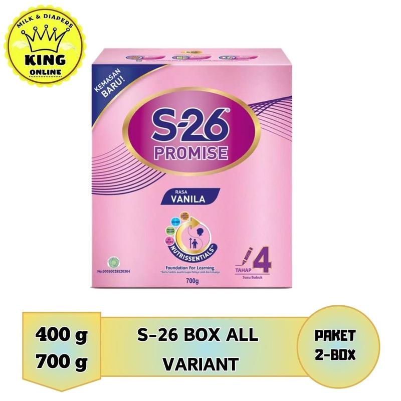 2-PCS WYETH S26 BOX 400GR-700GR/KING.ONLINE - Shop | Tokopedia