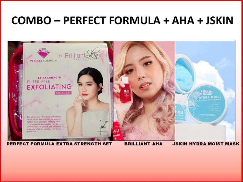 COMBO - PERFECT FORMULA EXTRA STRENGHT SET + BRILLIANT AHA 30ML ...