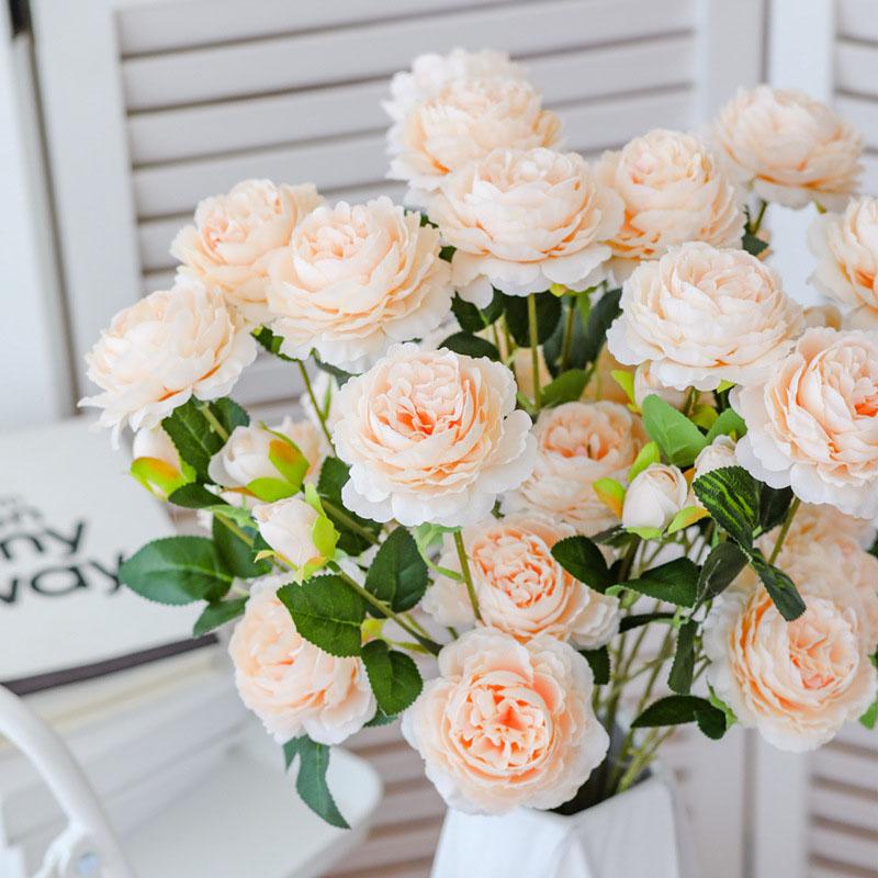Bunga sutera peony tiruan, hiasan rumah dan perkahwinan, DIY - TikTok ...
