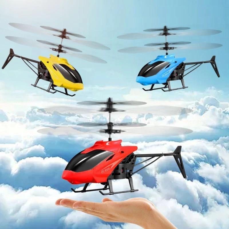 2 in 1 Remote Control Helicopter toys for boys Toy External Sensor ...