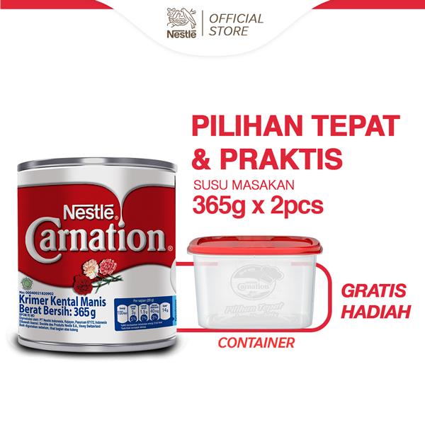 Nestle Carnation Creamer Krimer Kental Manis 365g x 2pcs Fre - Shop ...