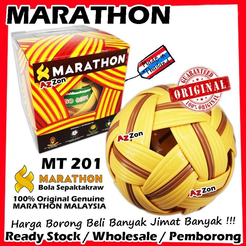 Marathon Takraw Ball-MT-201 / 100% Genuine Marathon Bola Sepaktakraw ...