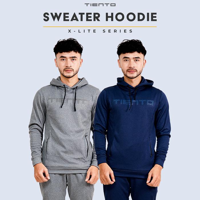 Promo Tiento Sweater Hoodie Graphic Black Sweat Shirt Kasual Olahraga ...