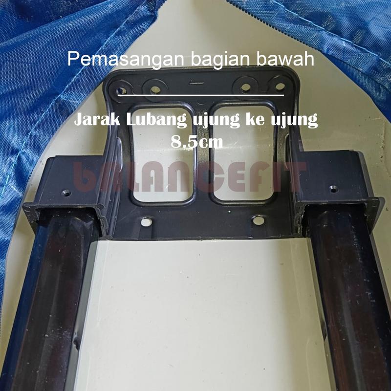 Spare Part Trolley Koper ALuminium ukuran 24 Inch | Cek jarak baut atas ...