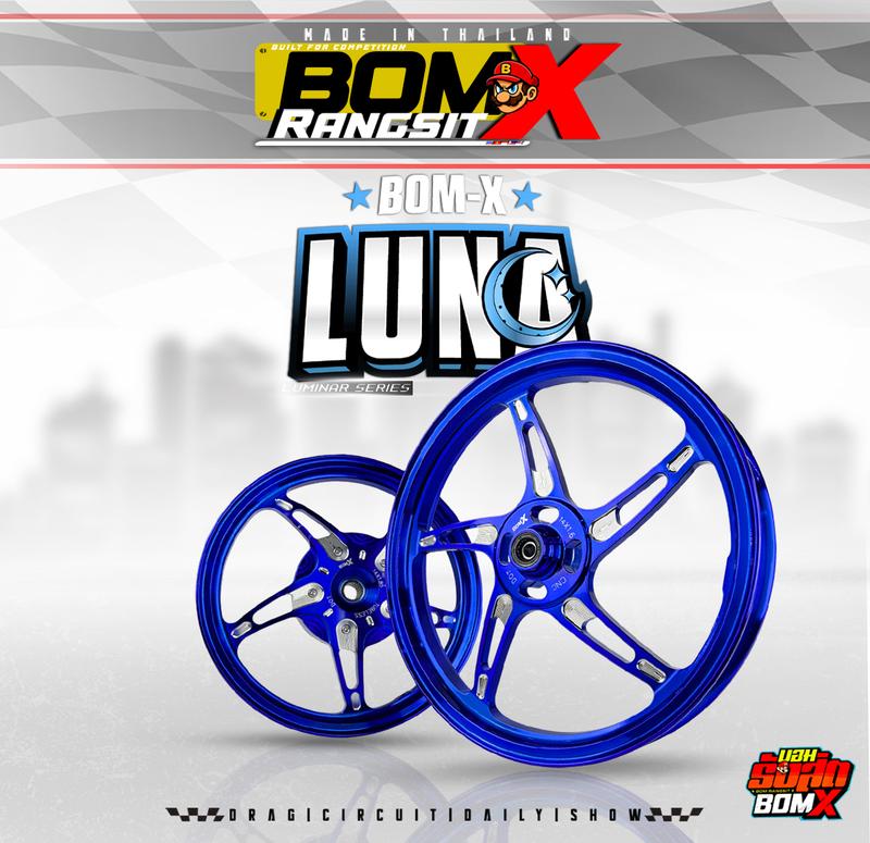BOM RANGSIT BOMX LUNA CNC MAGS CLICK 125/150 14s 5 SPOKES - TikTok Shop ...