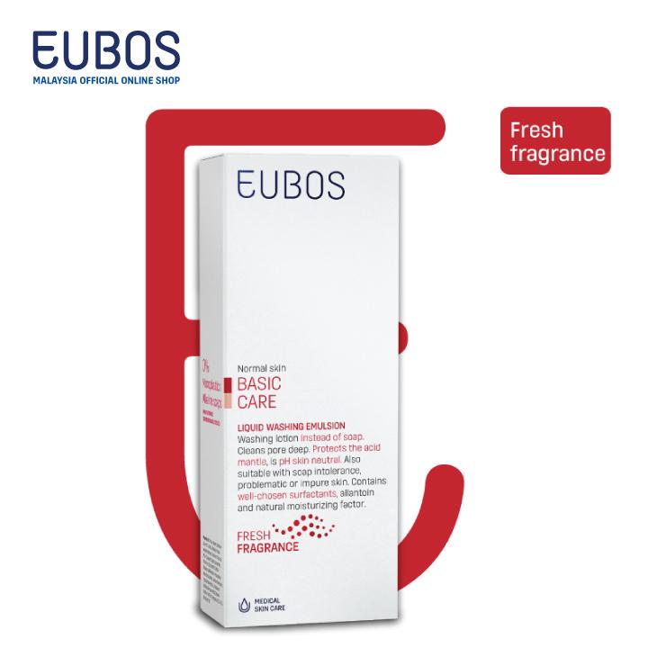 EUBOS Liquid Washing Emulsion (RED - Fresh Fragrance) 200ml - TikTok ...