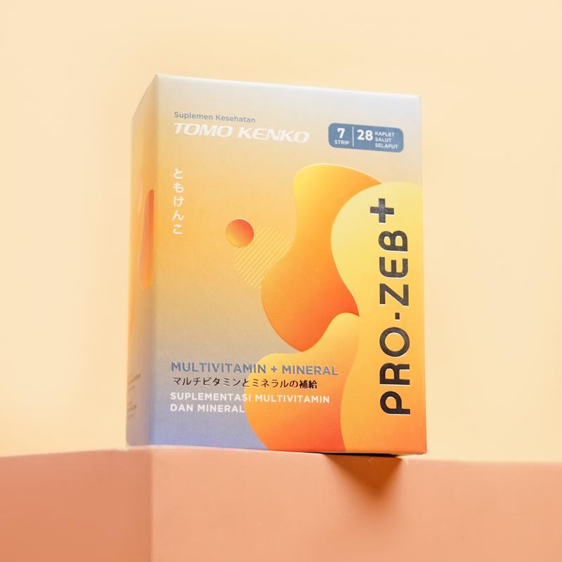 Tomo Kenko Multivitamin Pro-ZEB dan PROZEB+ PLUS Tomo Kenko | Vitamin ...