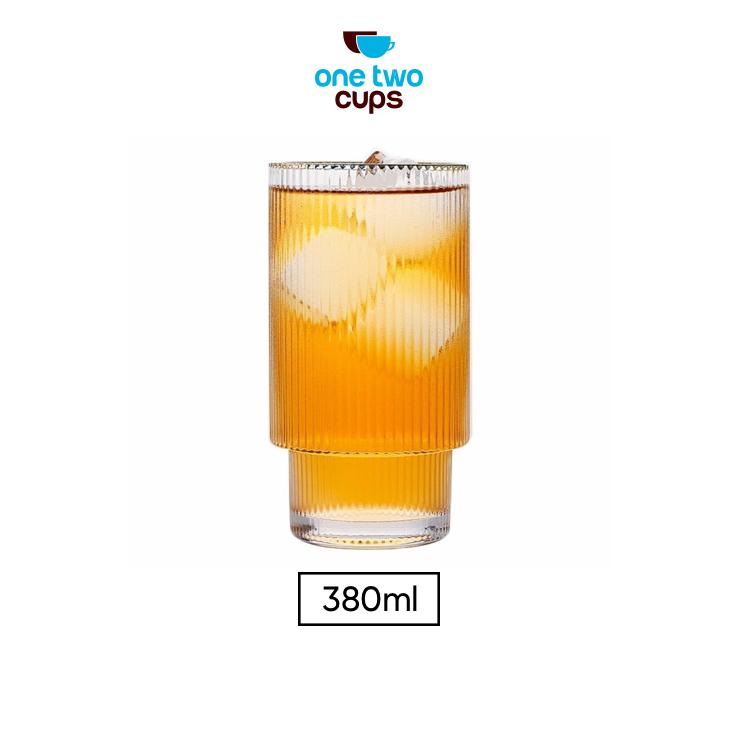 One Two Cups Gelas Tea Coffee Mug Desain Stripe Origami - KMA092 - Shop ...