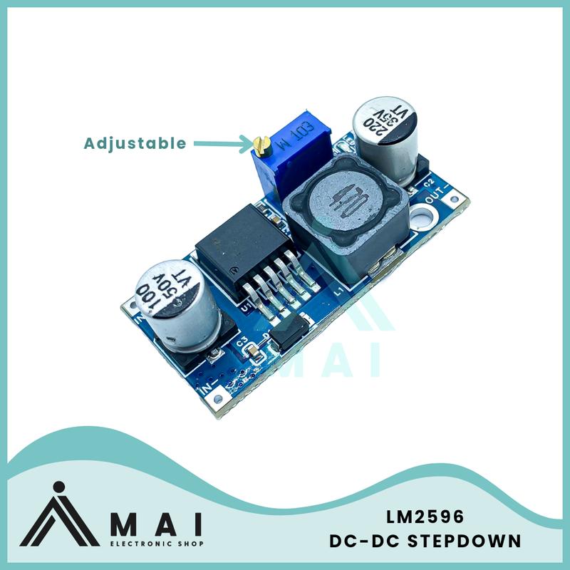 LM2596 Step Down Module DC-DC Adjustable Power Supply In 4.5-35 - Shop ...