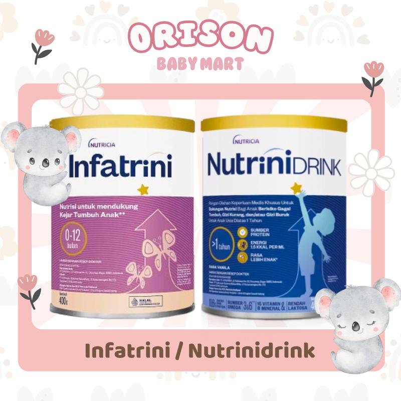 Nutricia Infatrini Powder 400gr / Nutrinidrink Powder 1-12 tahun - Shop ...