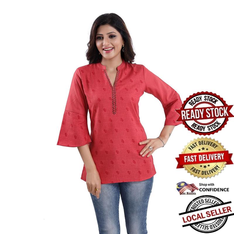 Kurti Women Indian Kurti New Design Cotton Kurti Tops Women Indian ...