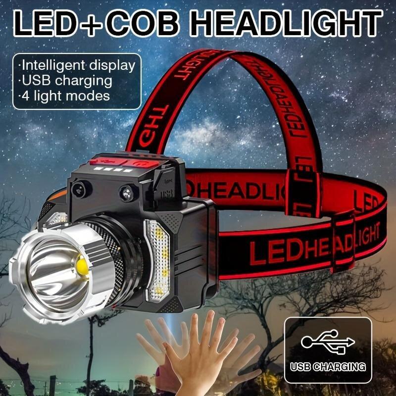 Lampu depan LED mudah alih super terang dengan sensor, lampu - TikTok ...