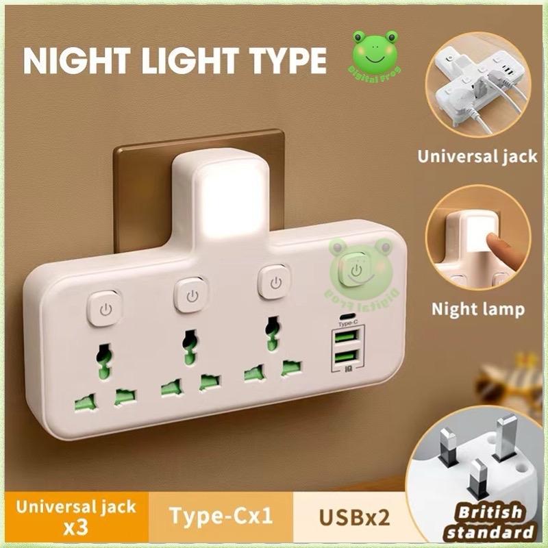 British Standard Socket USB Multifunctional With Electric Light ...