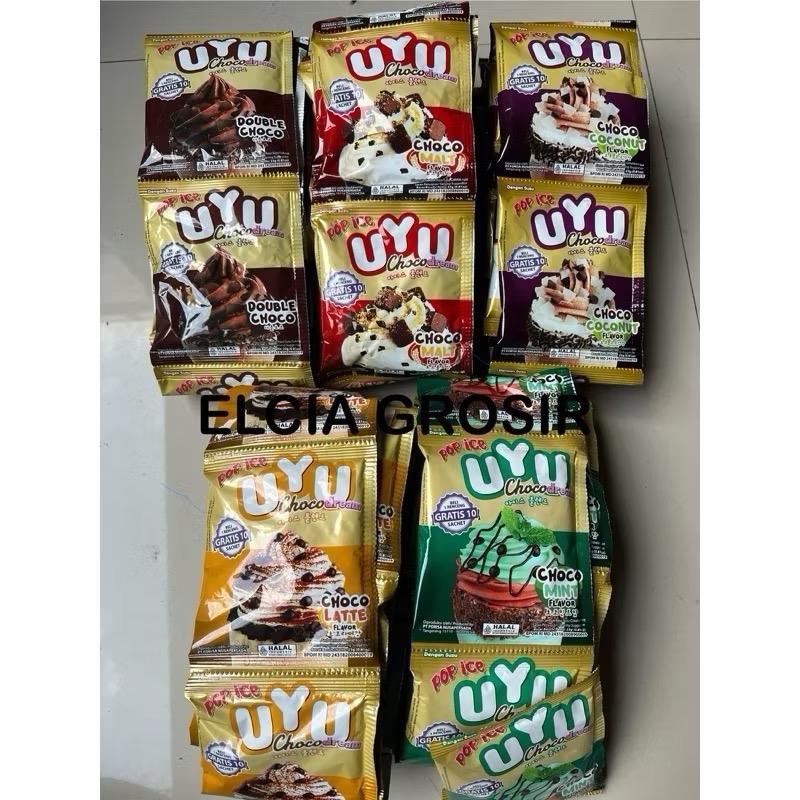 POP ES UYU VARIAN BARU/ BELI 1 RENCENG GRATIS 10 Sachet Choco Coklat ...