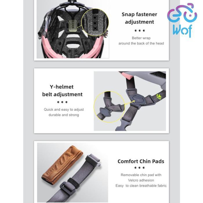 Helm Sepeda Gunung BATFOX MA066-243 AM Enduro MTB Road Bike Outdoor ...