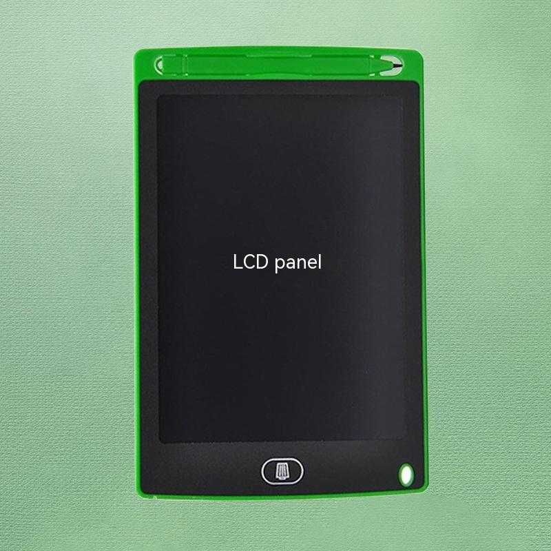 Papan tulisan tangan tenaga cahaya warna LCD 8.5/10 inci, papan ...