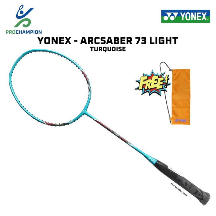 Promo Raket Badminton Yonex Arcsaber 73 Light Rudy Series Turquoise ...