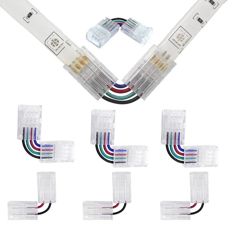 8mm 10mm Wide LED Strip Right Corner 2pin 3pin 4pin 5pin 6pi - TikTok ...