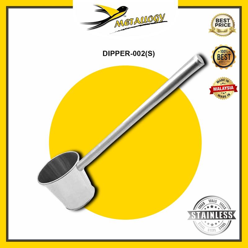 Metallogy Stainless Steel Heat Resistance Handle Water Ladle - TikTok ...