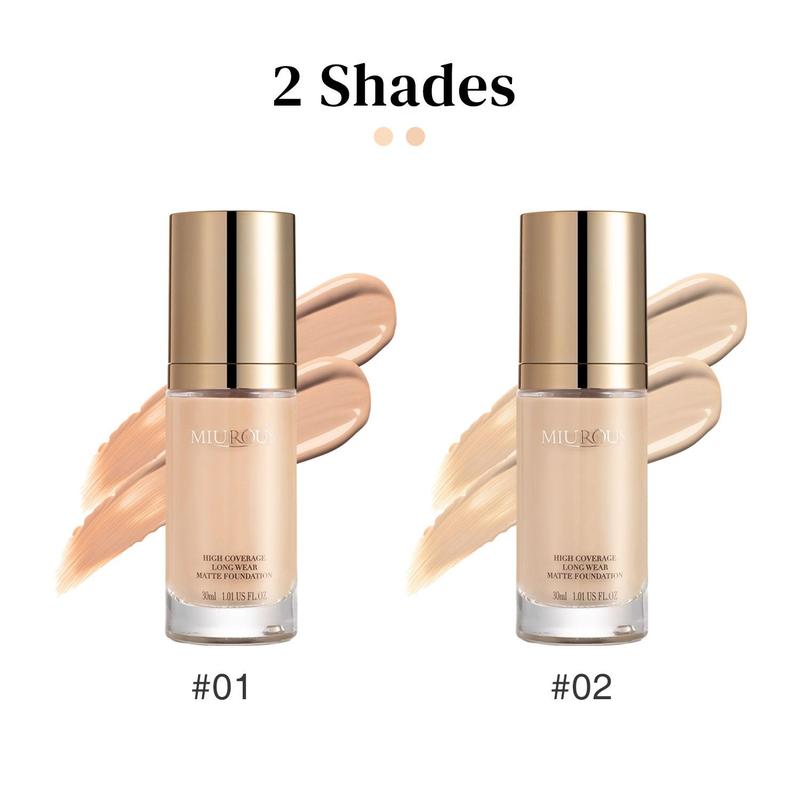 Miurous Makeup Foundation Liquid Sunscreen and foundation 2-in-1 ...