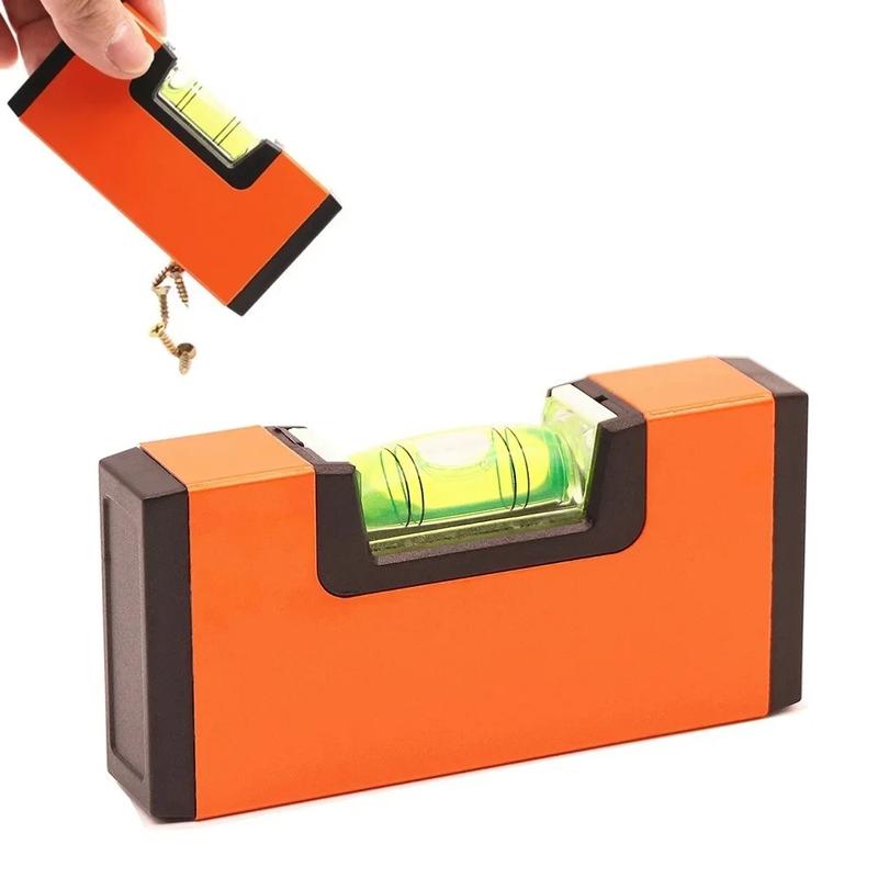 10cm Bubble Level Bubble Spirit Leveler Magnetic Horizontal Ruler ...