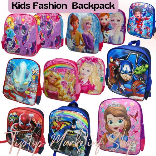 Sekolah Cartoon Beg for kids Ready Stock! School Bag Budak Bag Kanak ...