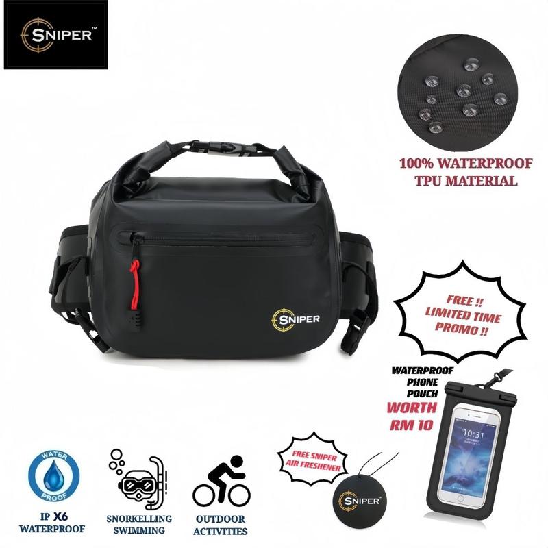 Beg Kalis Air Sniper, Kualiti Tinggi (IPX6 DILATIFKASI), Beg - TikTok ...