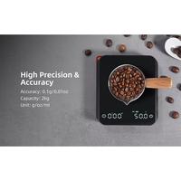 Jual Mini Smart Timbangan Kopi Digital Timer Coffee Scale 800mAh 2kg 0 ...