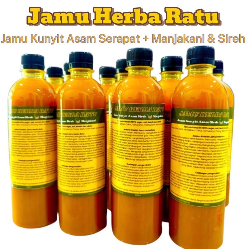 Jamu Kunyit Asam Serapat + Manjakani & Sireh Herba Asli untu - TikTok ...